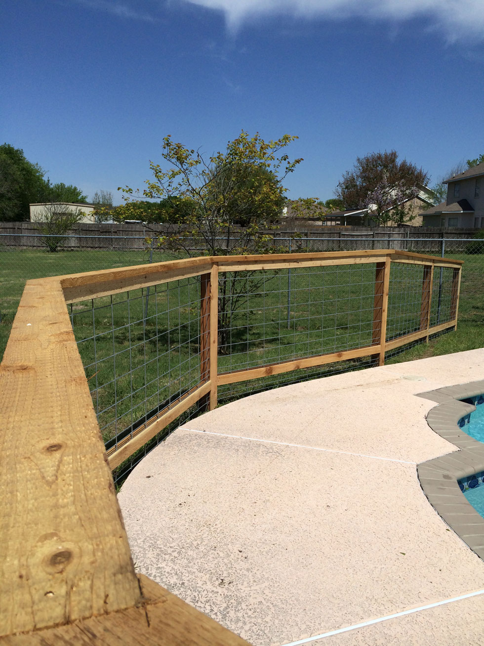 Decorative Cattle Panel B C Fence